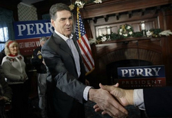 Perry Seeking Second Look in Iowa | RealClearPolitics
