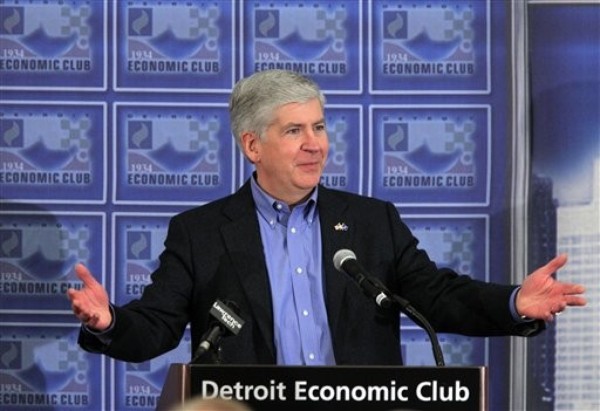 Michigan Gov. Rick Snyder Endorses Romney | RealClearPolitics