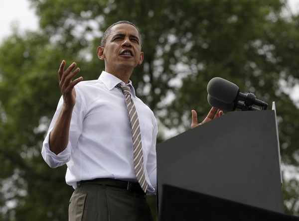 Fiery Obama Embarks on March to the Dem Convention | RealClearPolitics