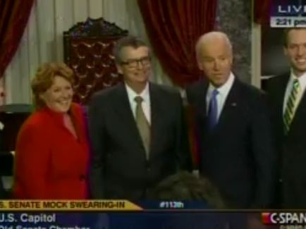 Biden To New Senator: "Spread Your Legs, You're Going To Be Frisked ...