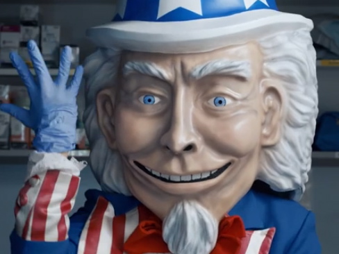 Anti-Obamacare Ads Feature "Uncle Sam" As Creepy Doctor | Video ...