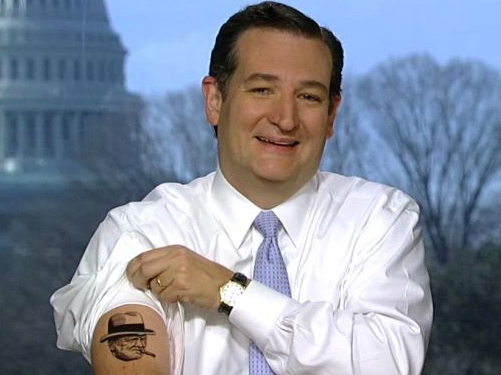 Ted Cruz Shows Off New Winston Churchill Tattoo on FOX | Video ...