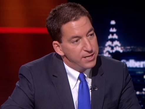 Greenwald to Colbert: "Ignorance Is Bliss," Which Is Why You're So ...
