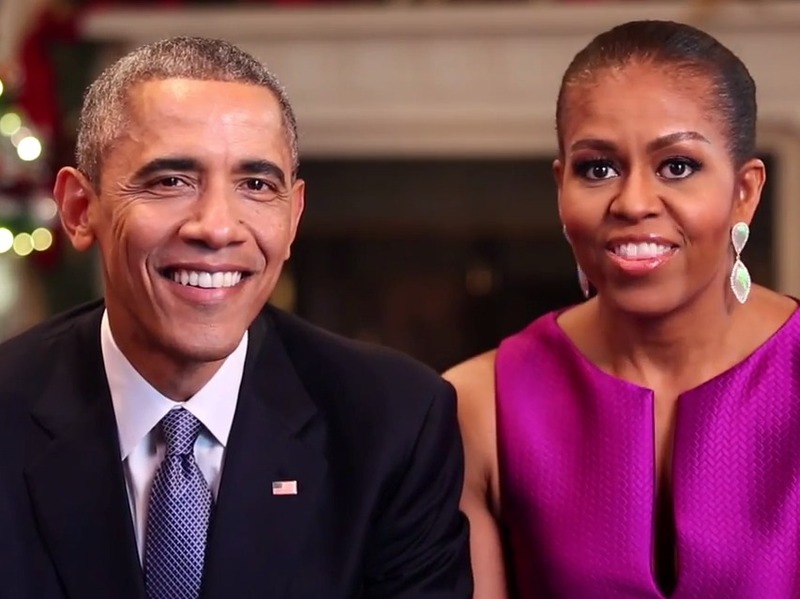 Weekly Address: Merry Christmas From President Obama And Michelle Obama ...