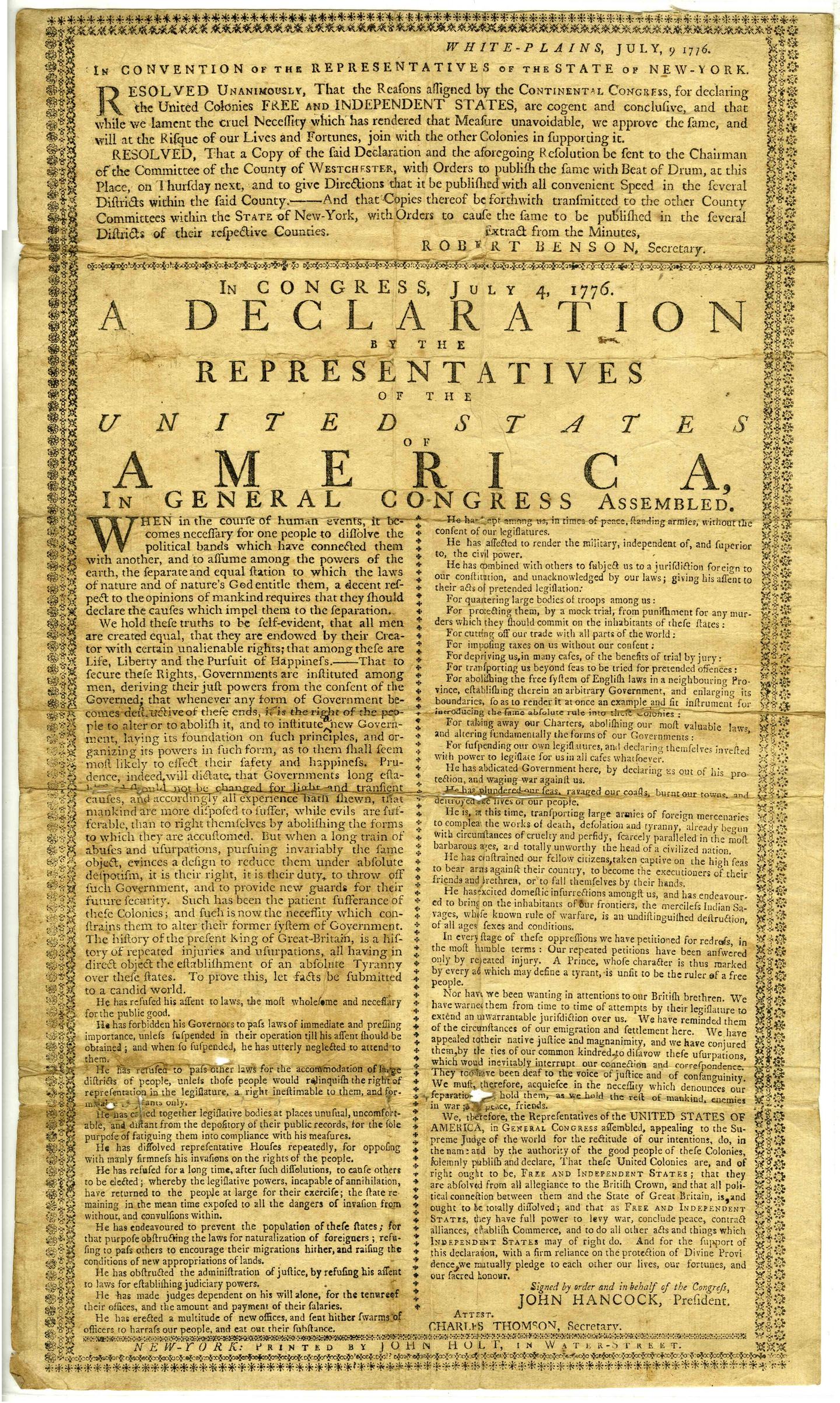 The Declaration of Independence in Context | RealClearDefense