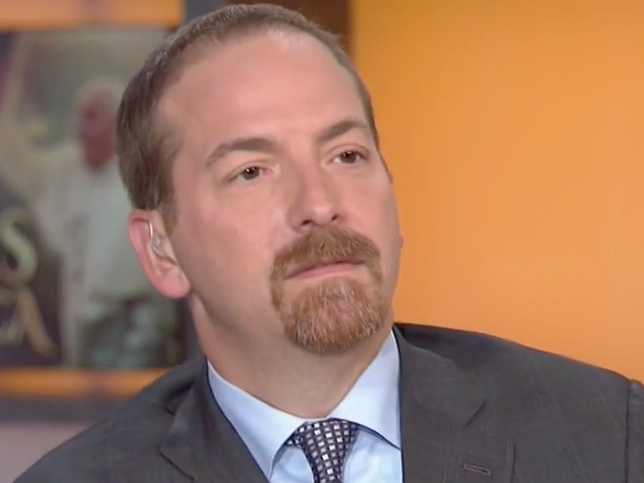 Chuck Todd: Pope Visit Will Make People "Rethink What Message They're ...