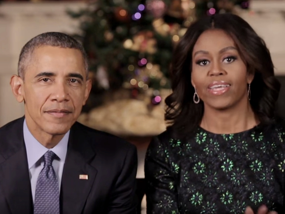 Obama Weekly Address: Merry Christmas From The President And First Lady ...