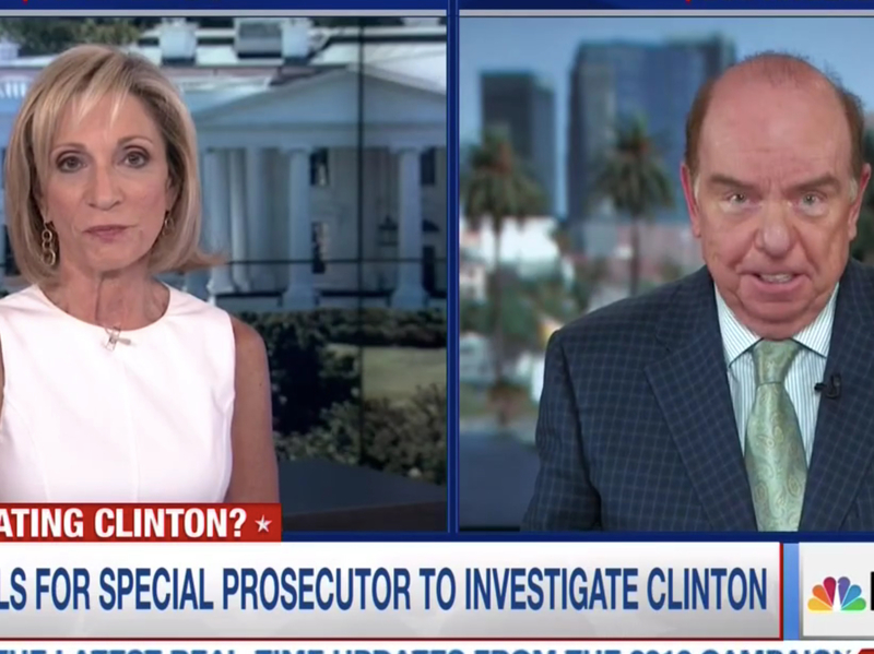 Andrea Mitchell vs. Bob Shrum: If The Clintons Had Been Transparent All ...