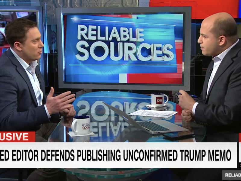Brian Stelter vs. BuzzFeed's Ben Smith: CNN Was Careful In Way We ...